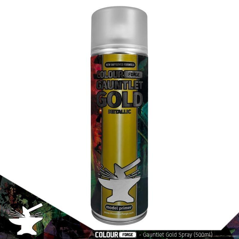 Colour Forge Gauntlet Gold Spray 500ml | High Quality Primer ...