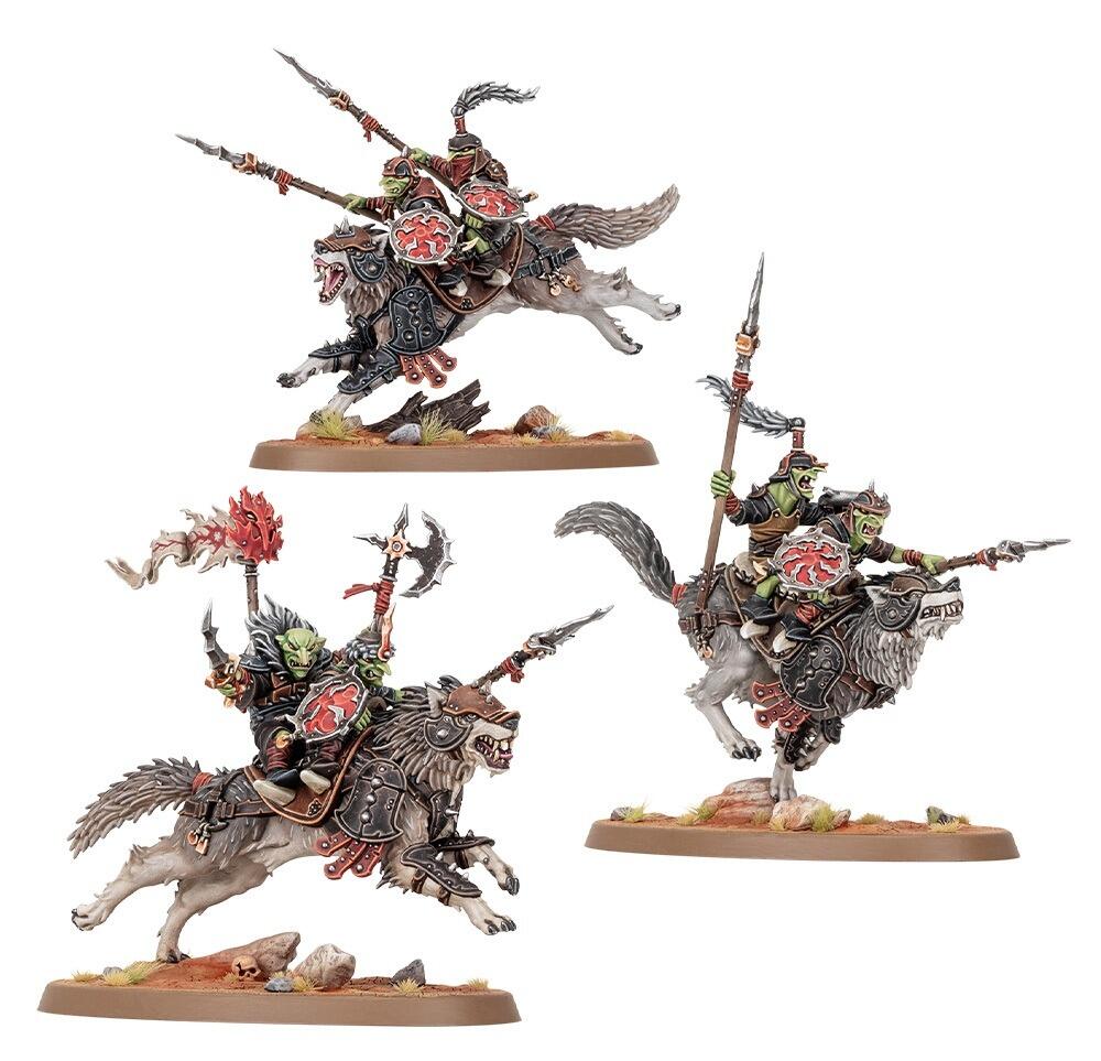 Age of Sigmar: Gloomspite Gitz Snarlpack Cavalry | Warhammer AoS