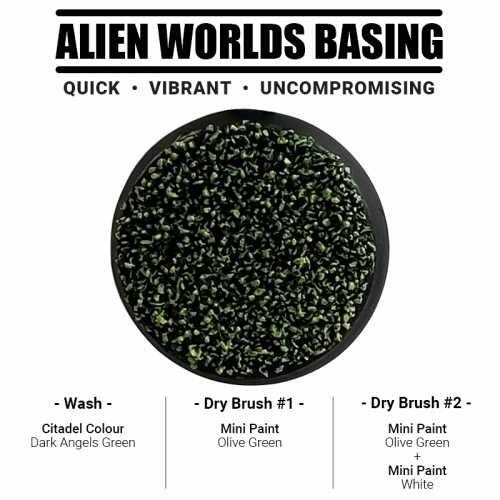 Moss Green Basing Sand 275ml – Terrain for 28mm Miniatures