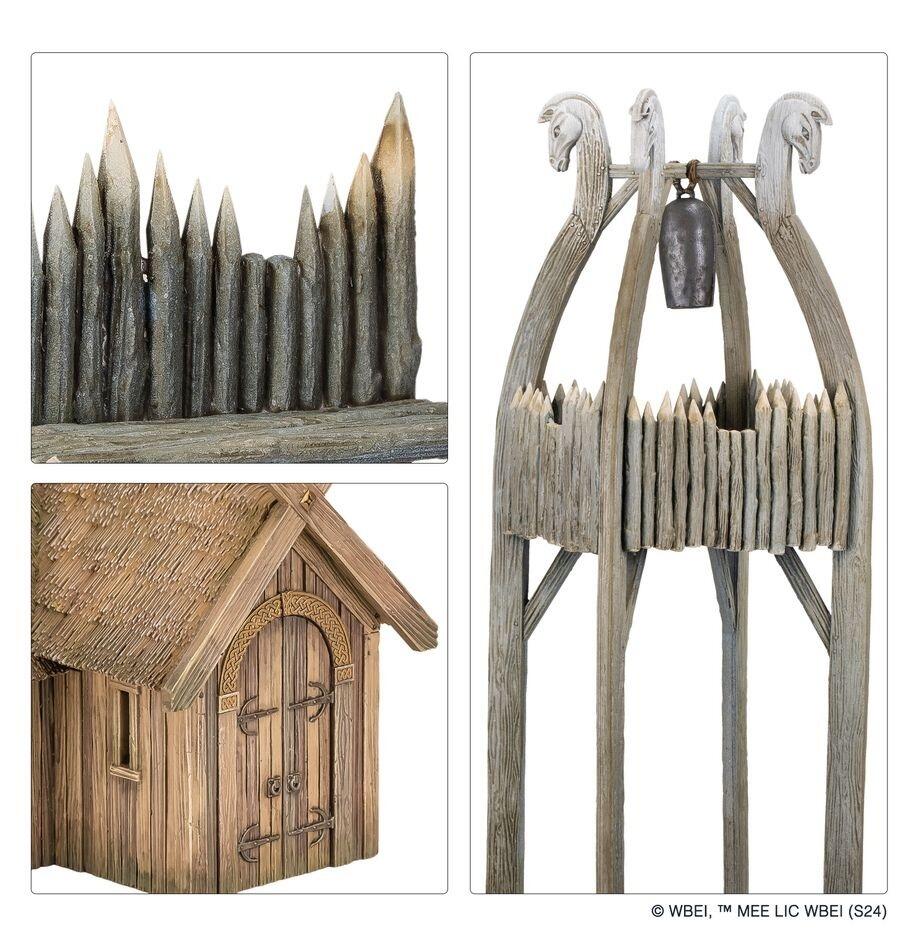 Rohan Stronghold – Middle-earth Terrain Set | Warhammer | Warmodels