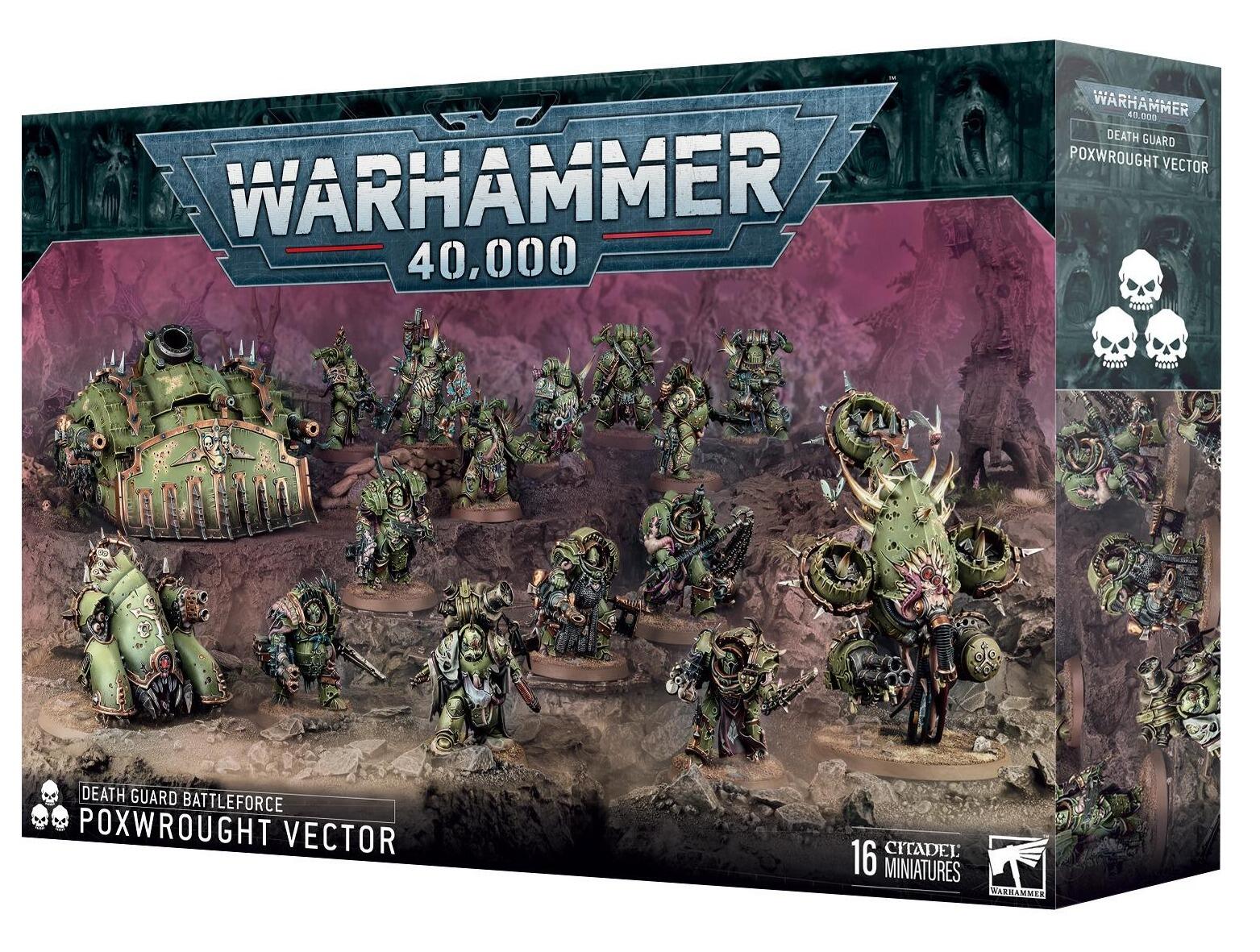 Poxwrought Vector Battleforce – Death Guard Army Box | Warhammer 40K ...