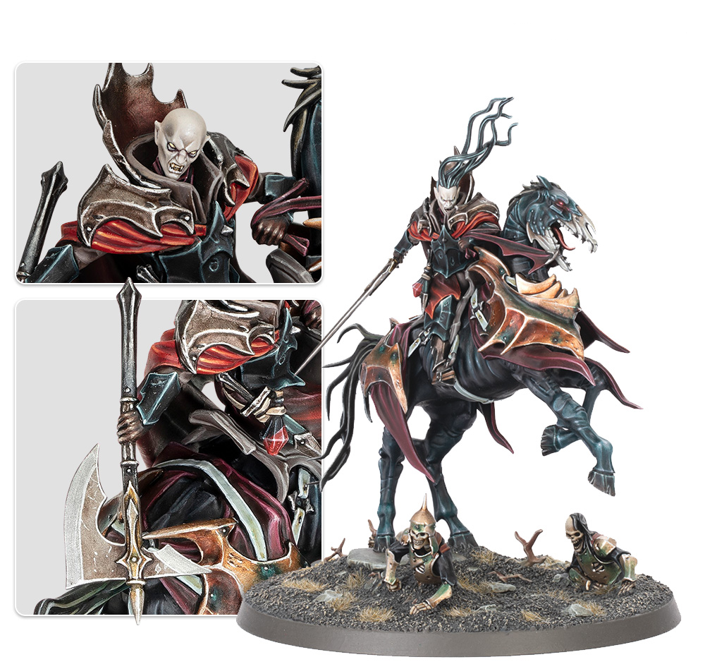 Vampire Lord on Nightmare Steed – Soulblight Hero | Warhammer AoS ...
