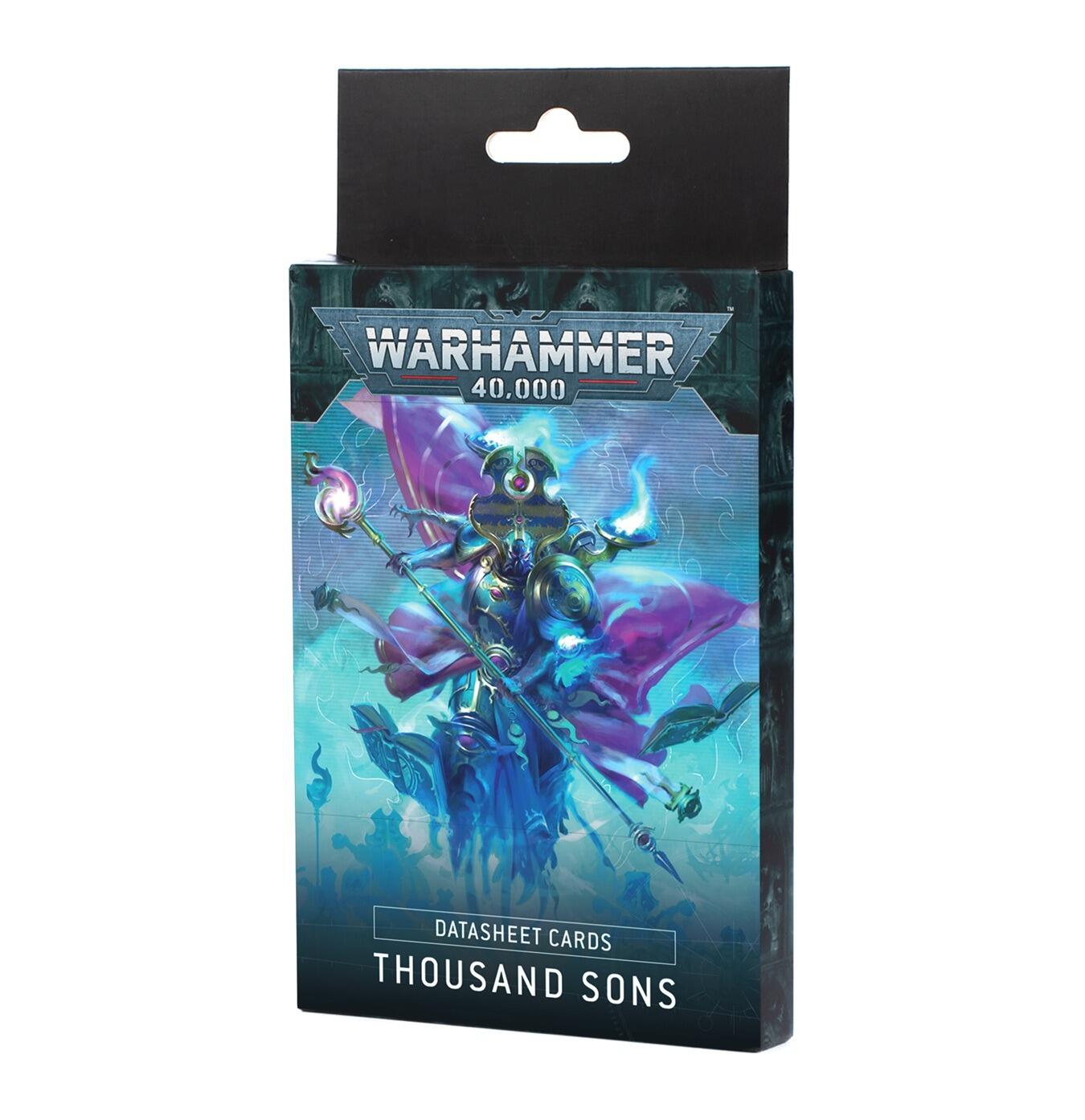 Thousand Sons Datacards – Quick Reference Cards | Warhammer 40K | Warmodels