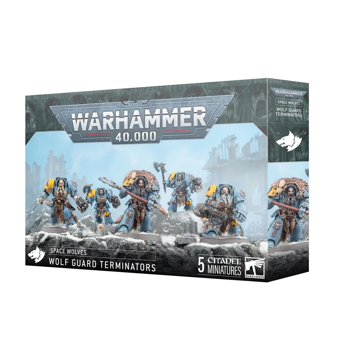 Wolf Guard Terminators – Space Wolves Elite Kit | Warhammer 40K | Warmodels