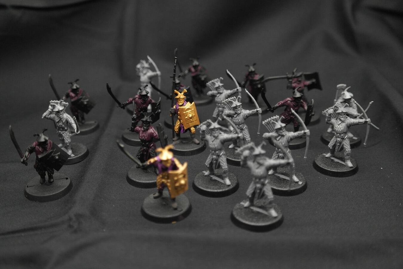 Pre-Loved Easterling Warriors – Used MESBG Miniatures | Warmodels