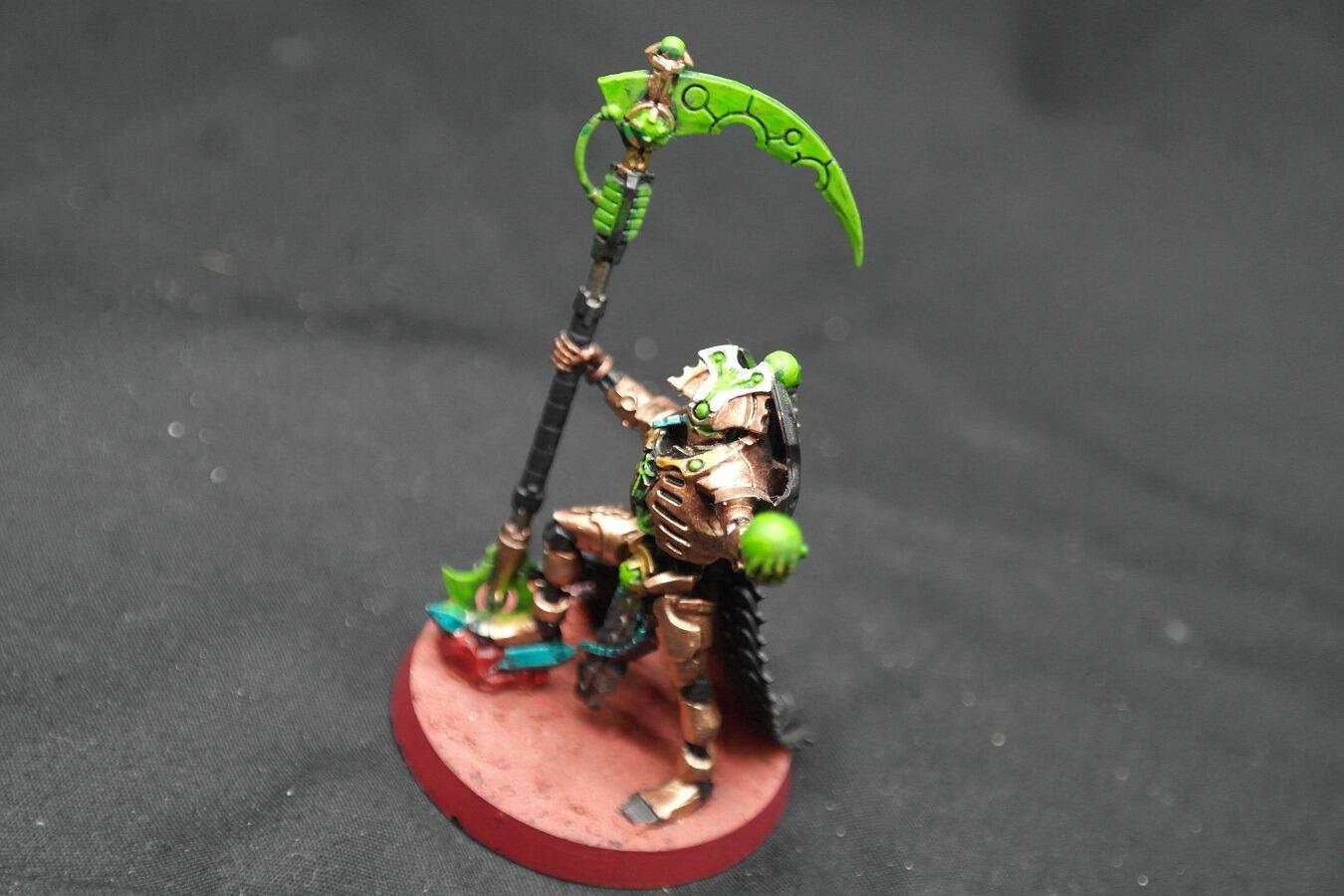 Pre-Loved Necron Lord – Warscythe & Resurrection Orb | Warhammer 40K ...