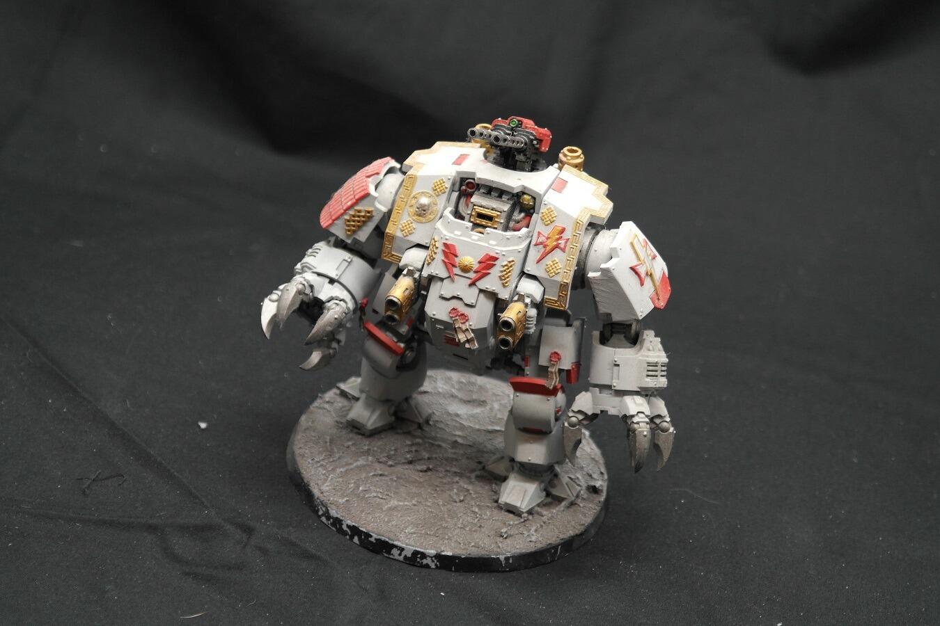 Pre-Loved Brutalis Dreadnought – White Scars Chapter Colours ...