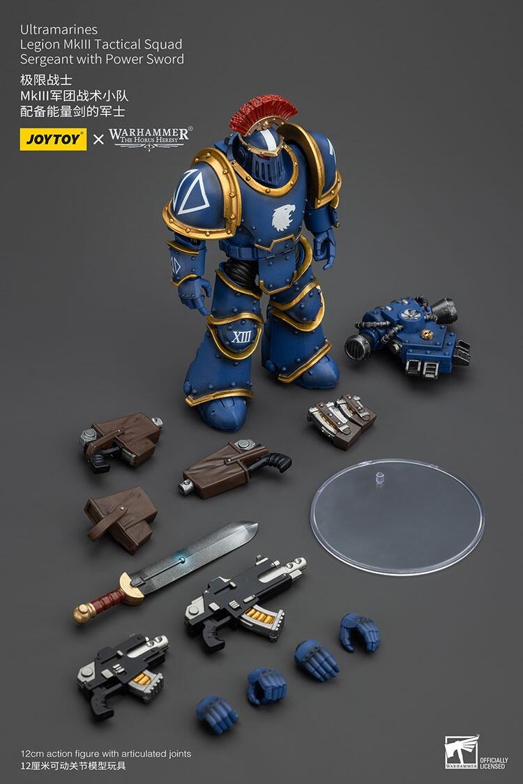 MKIII Legionaries – Ultramarines JoyToy (1/18 Scale) | Warmodels.co.uk