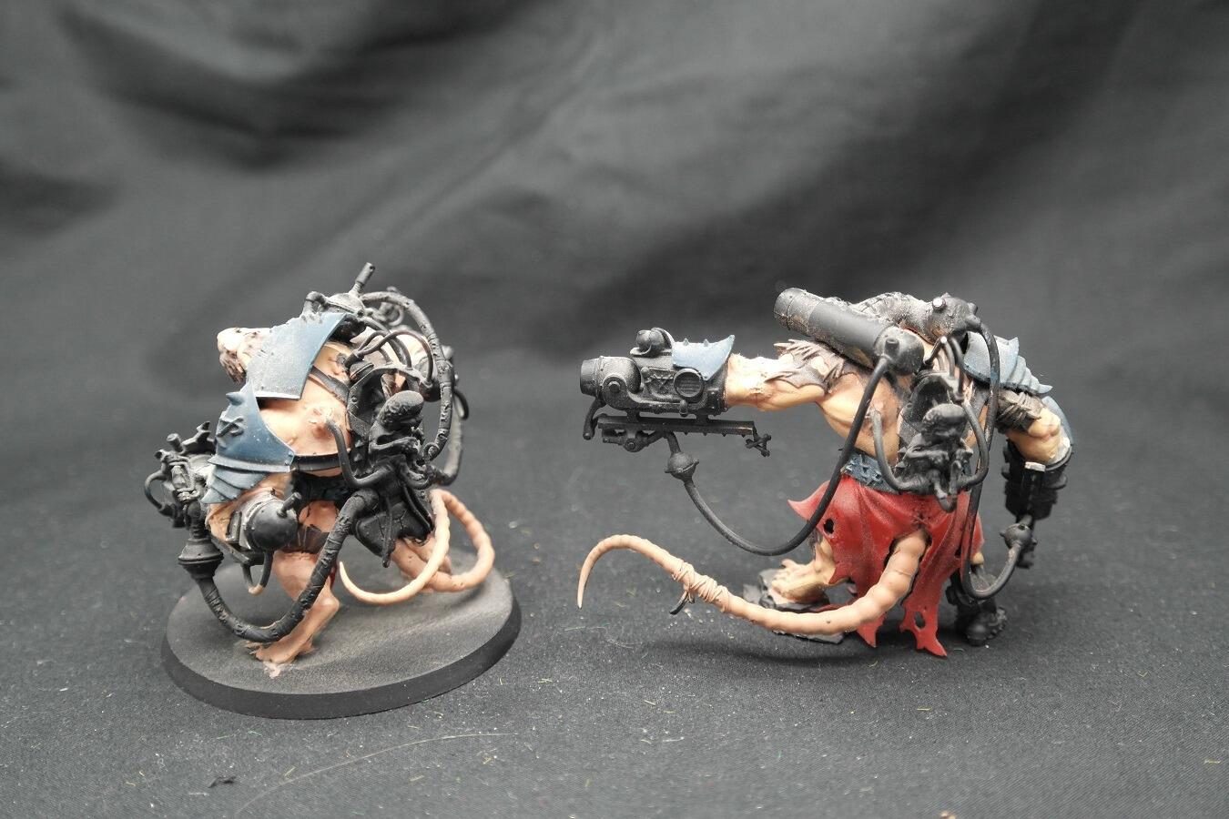 Pre-Loved Skaven Stormfiends – Clan Skryre Brute Team | Age of Sigmar ...