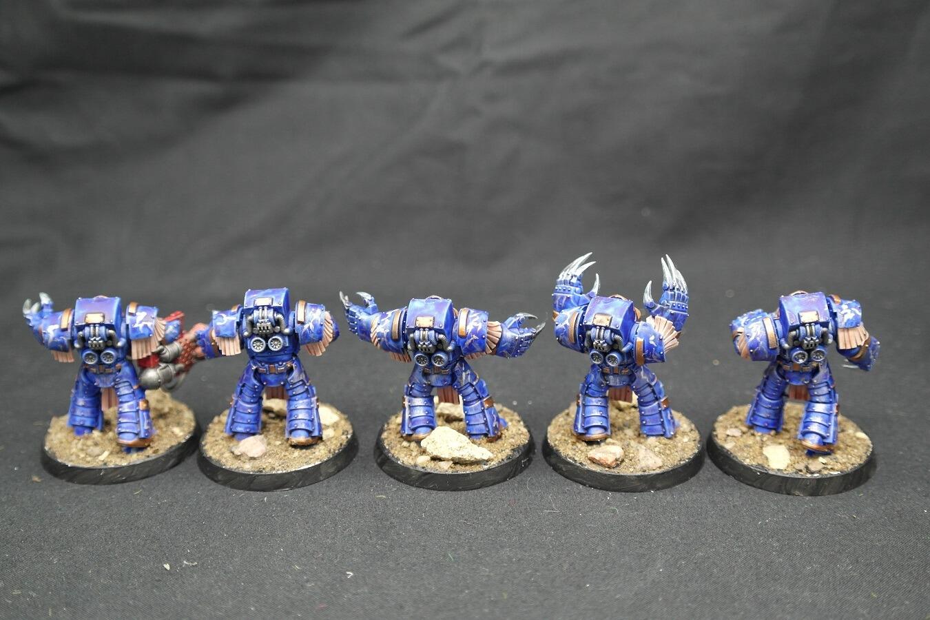 Night Lords Cataphractii Terminators | Warmodels.co.uk