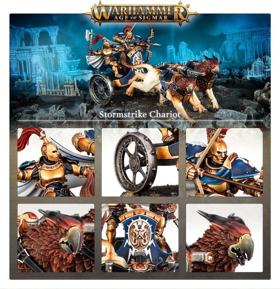 Stormstrike Chariot – Stormcast Eternals Unit | AoS | Warmodels.co.uk