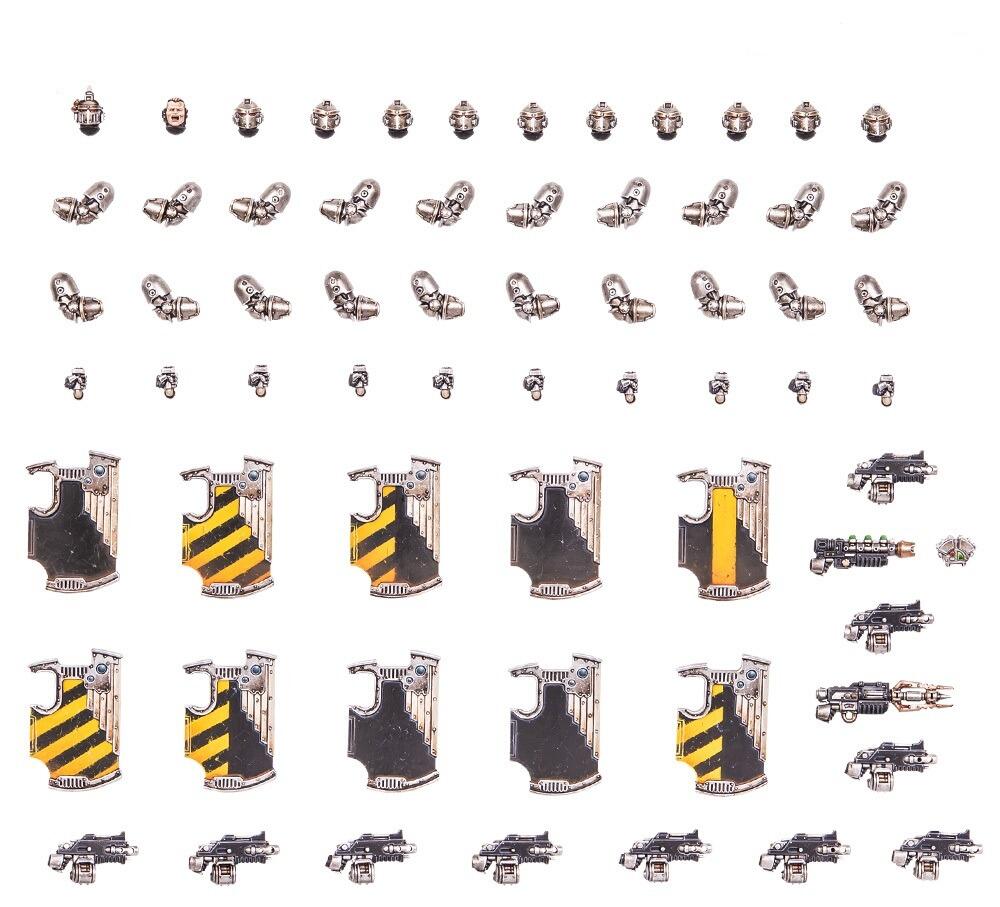 Breacher Squad Upgrade Set – Boarding Shields for 10 Marines ...