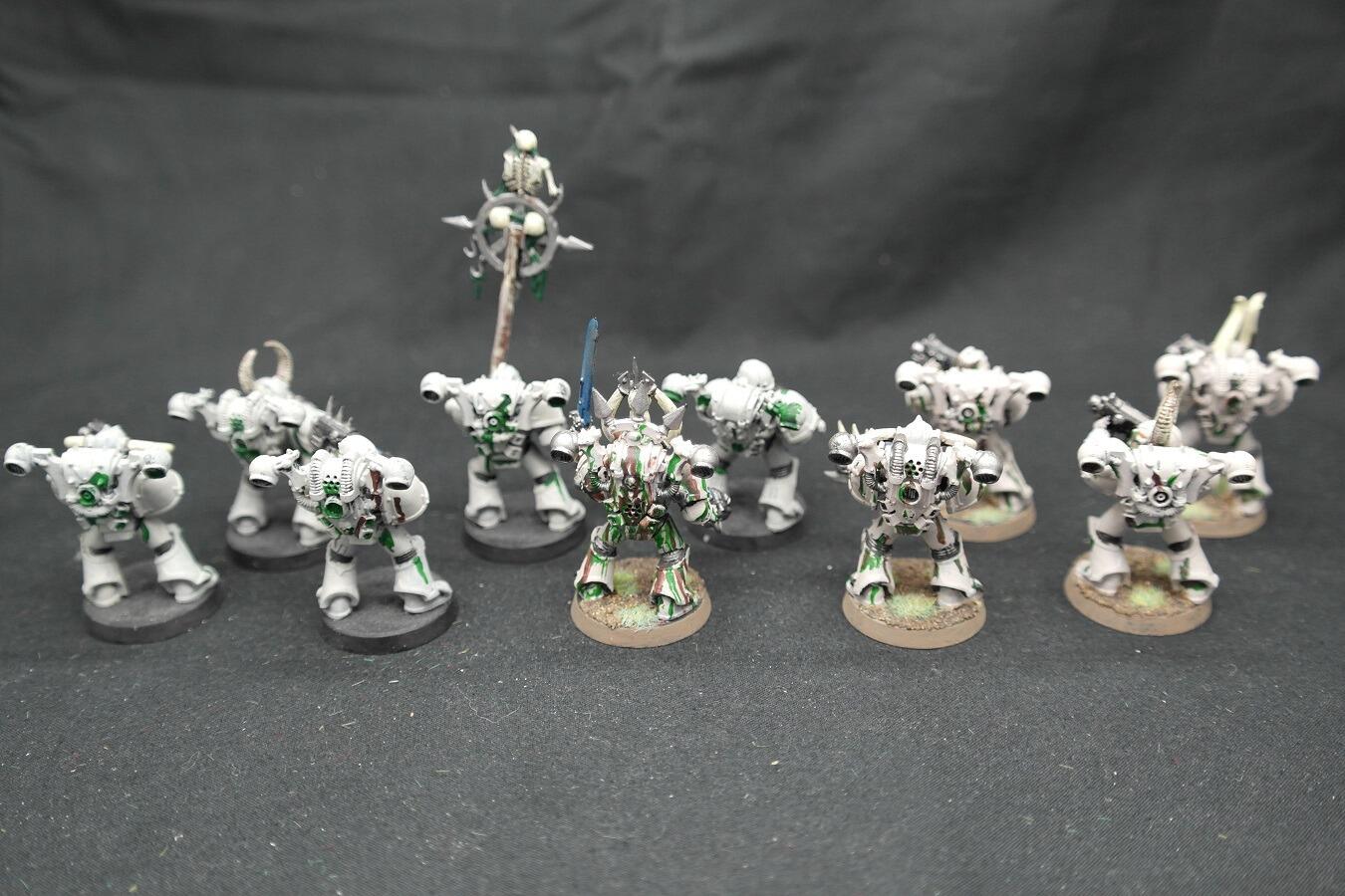 Pre-Loved Painted Chaos Space Marines | Warhammer 40k ref 104