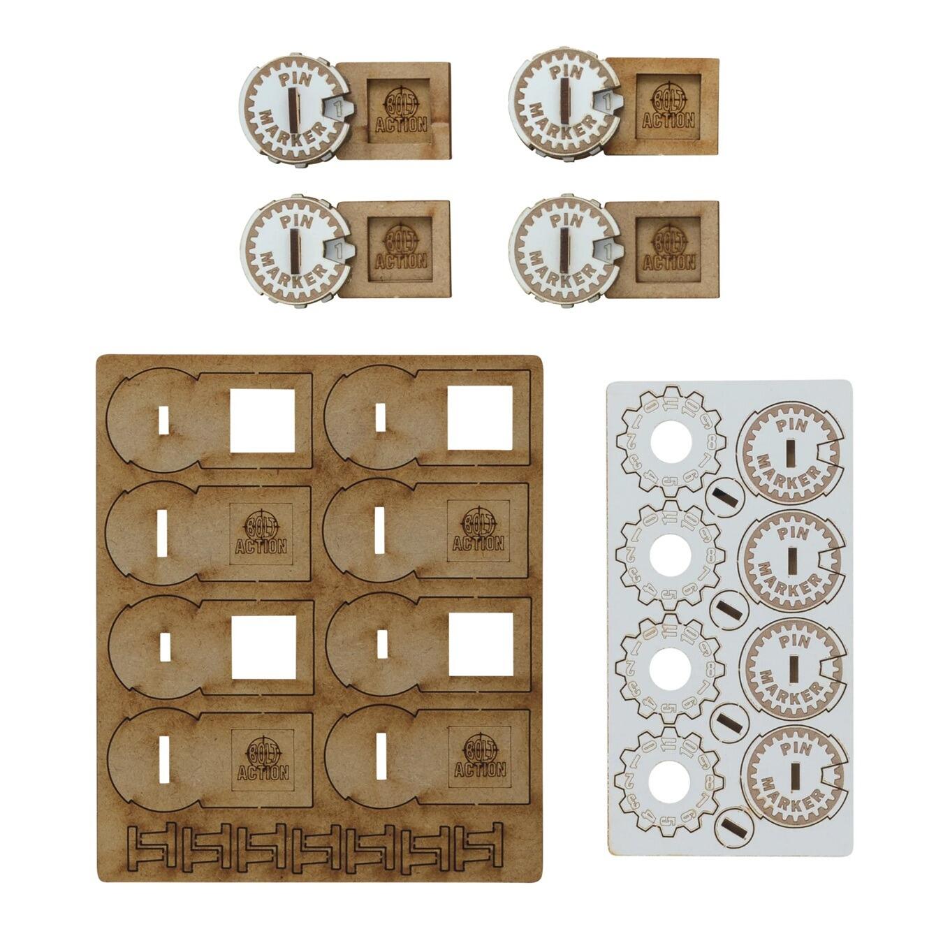 Bolt Action MDF Unit Pin Markers – Durable Wargaming Accessories ...