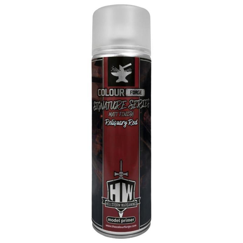 Colour Forge Reliquary Red Spray 500ml | High-Quality Primer | Up to 10 ...