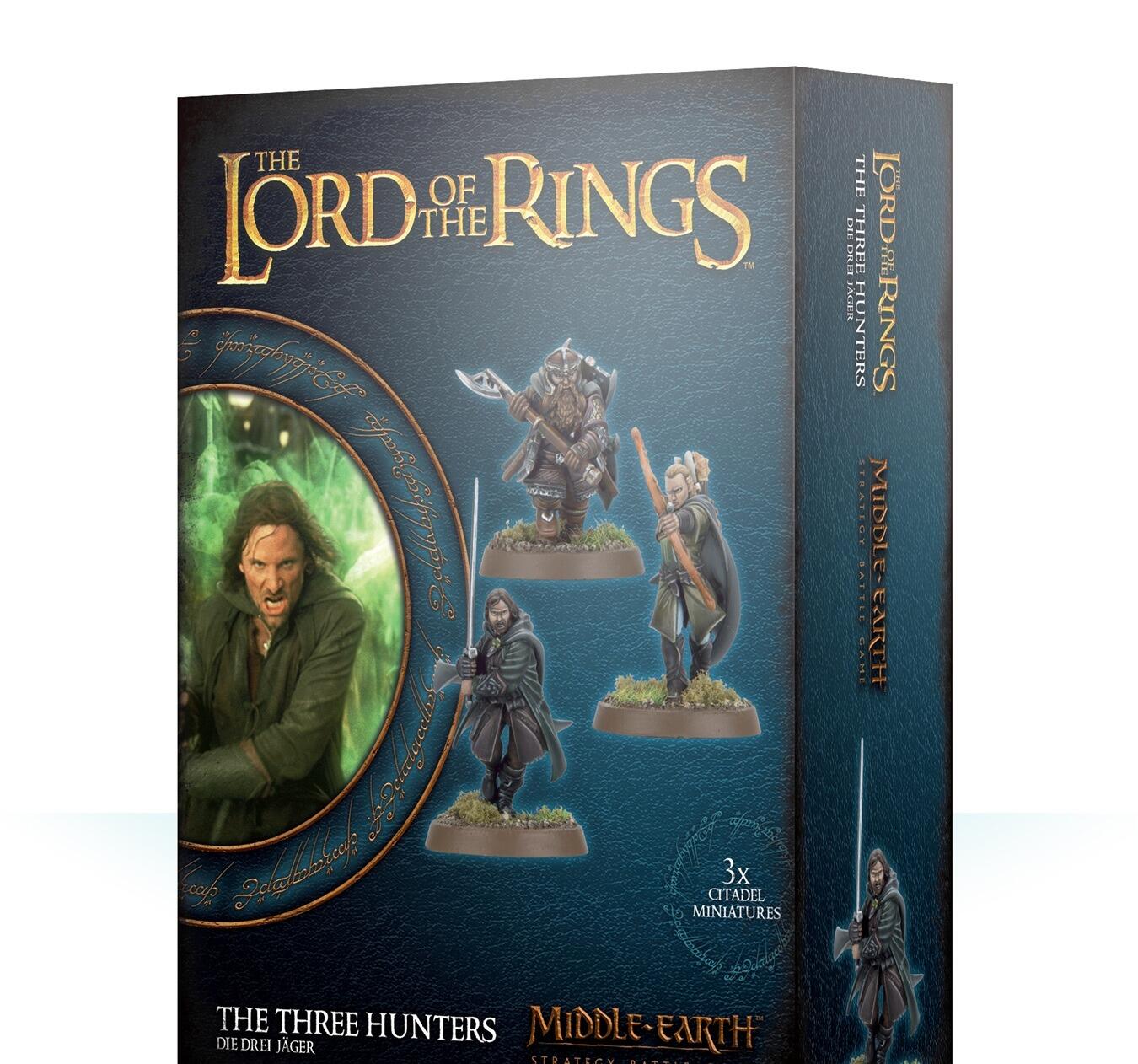The Three Hunters – Aragorn, Legolas & Gimli | Middle-earth Strategy ...