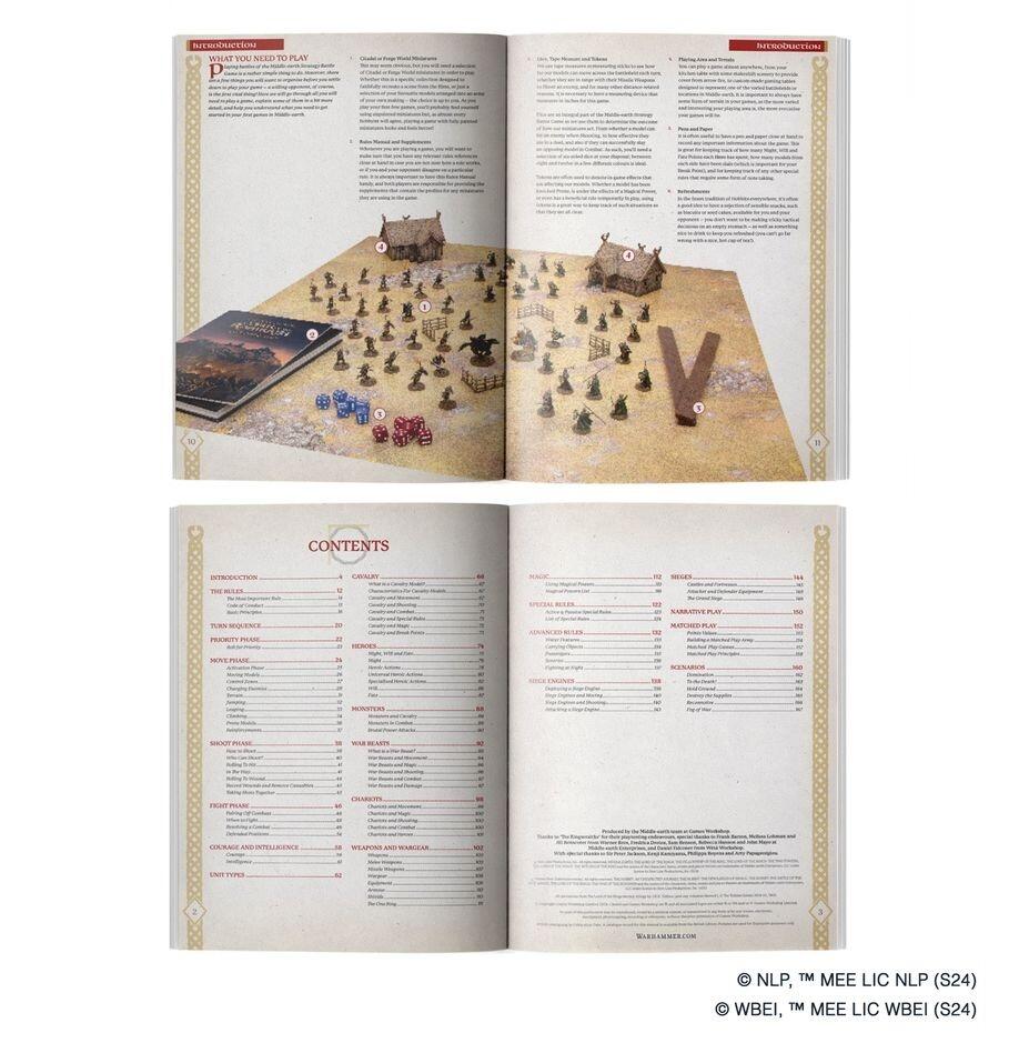 Middle-earth Rules Manual (English) – Strategy Battle Game Core Book