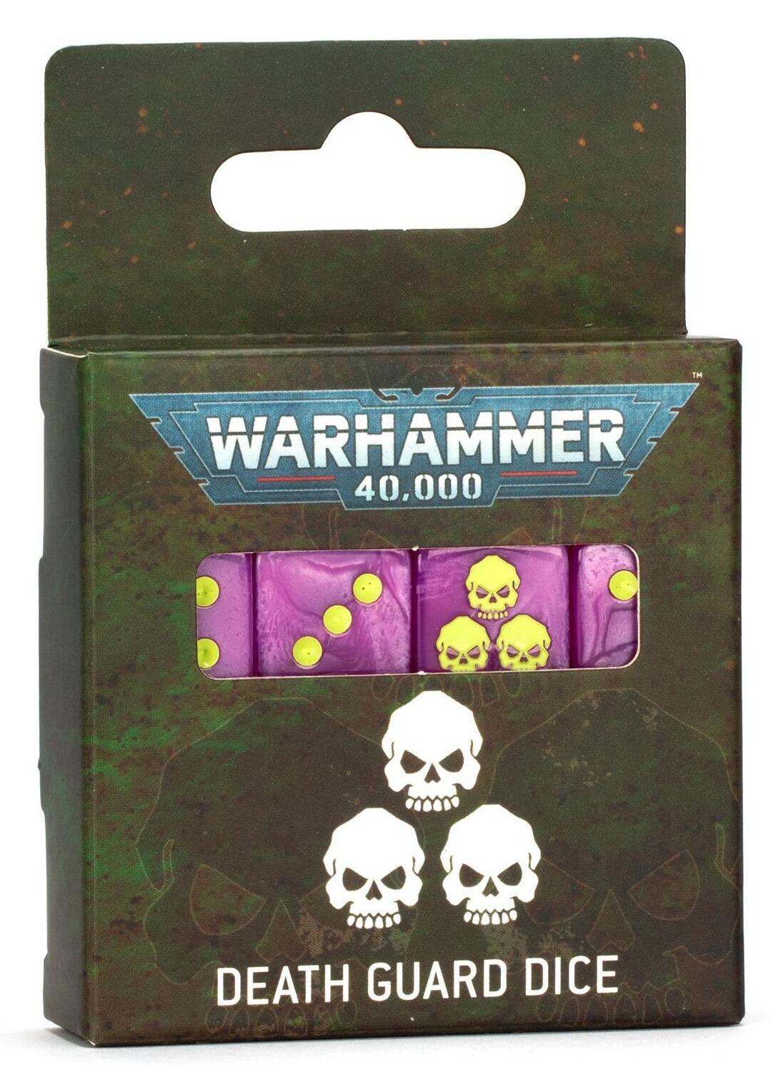 Death Guard Dice Set – Nurgle Themed Dice | Warhammer 40K | Warmodels