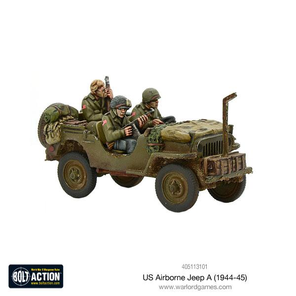 US Airborne Jeep (1944–45) – Bolt Action Allied Vehicle | Warmodels