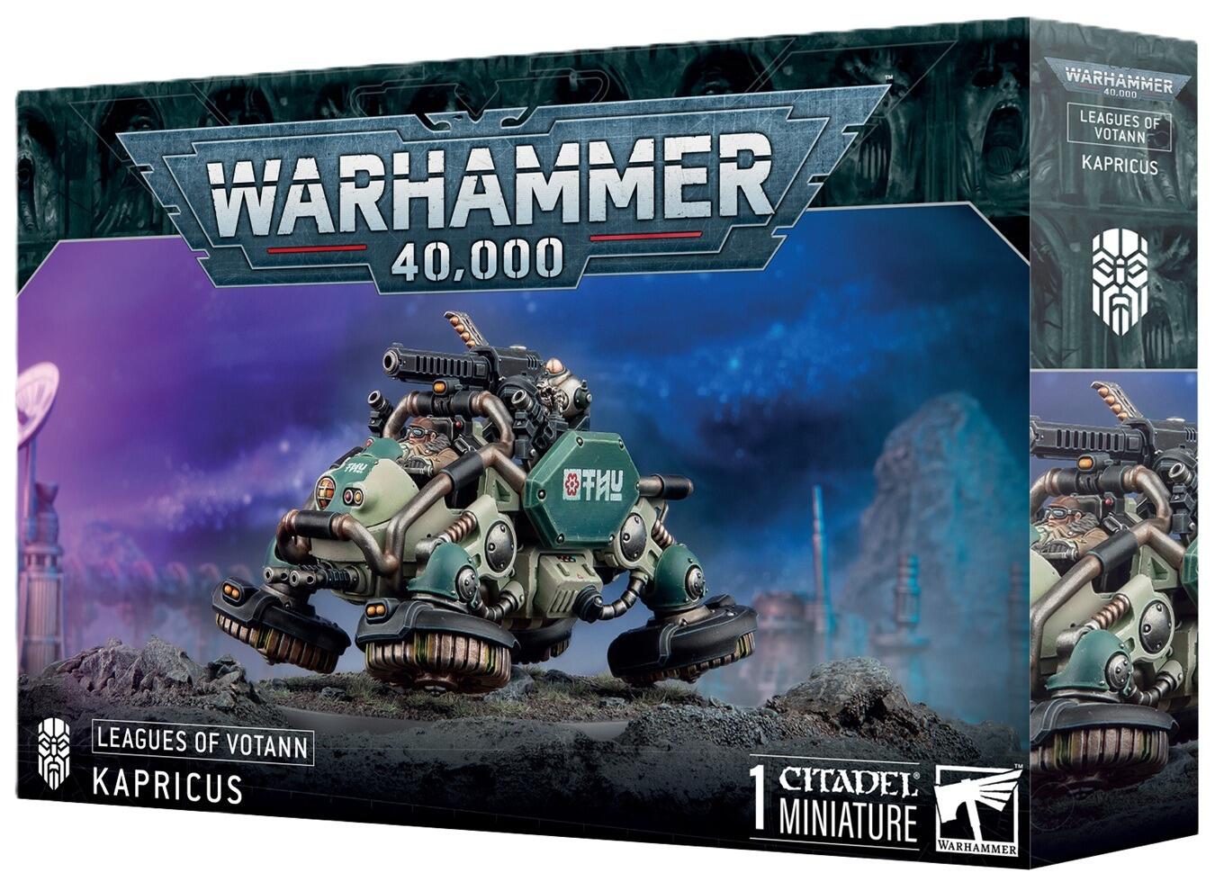 Kapricus – Leagues of Votann Light Vehicle Kit | Defender & Carrier Build