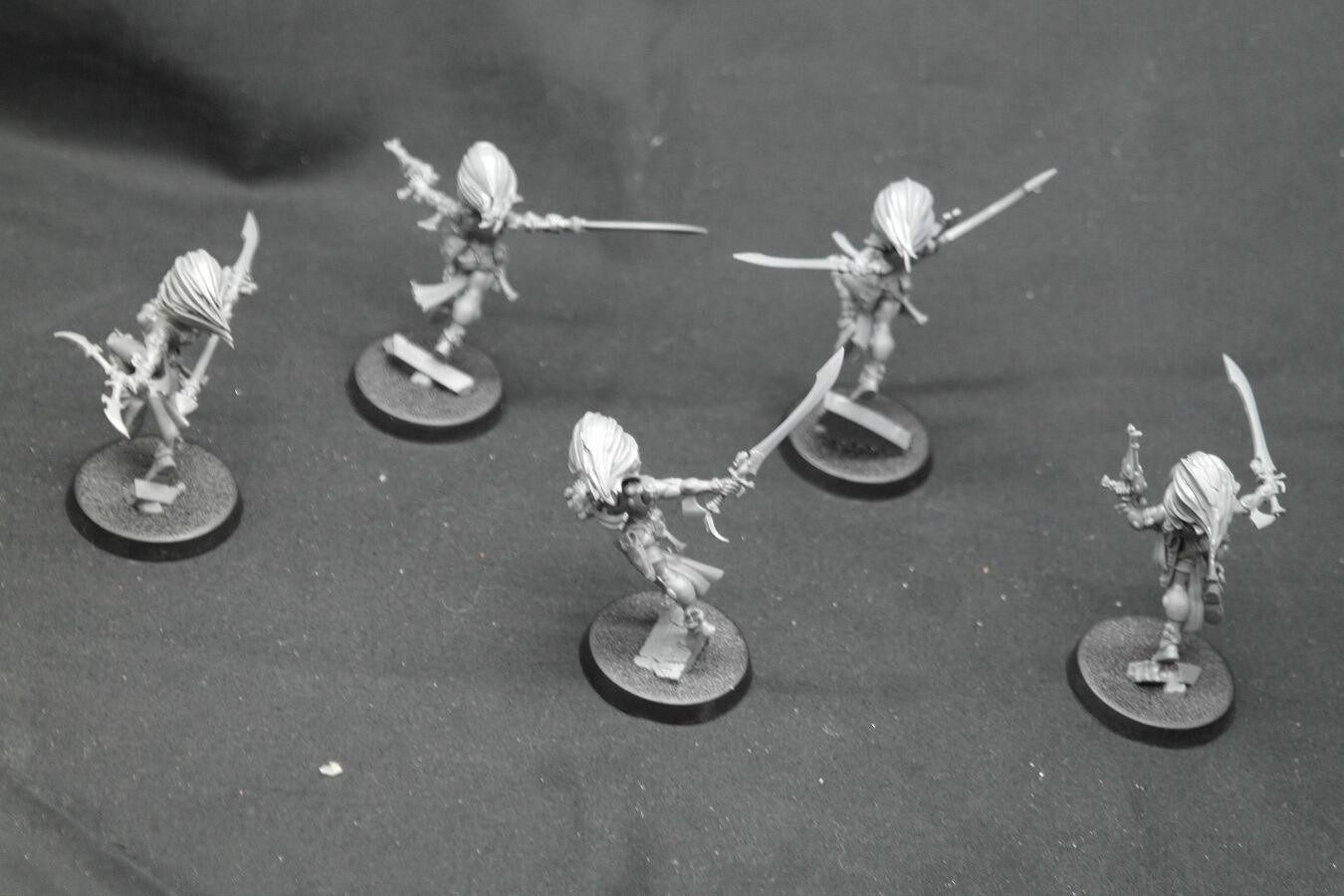 Pre-Loved Howling Banshees – Built Aeldari Aspect Warriors | Warhammer 40k