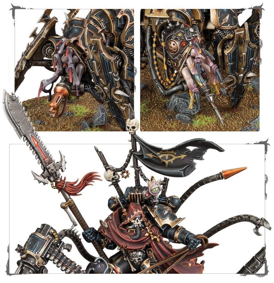 Lord Discordant on Helstalker – Chaos Space Marines Daemon Engine Rider ...