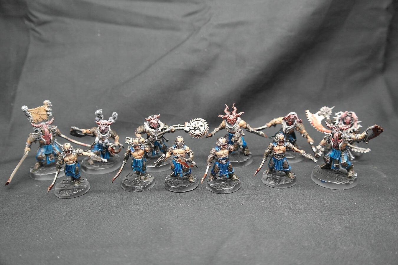 Pre-Loved Corpse Grinder Cult Gang – Necromunda | Warmodels.co.uk ref 101