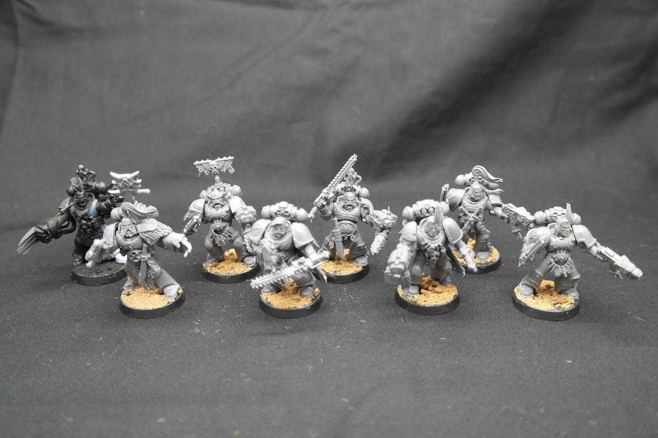 Pre-Loved Wolf Guard Squad – Space Wolves Veterans | Warhammer 40k ...
