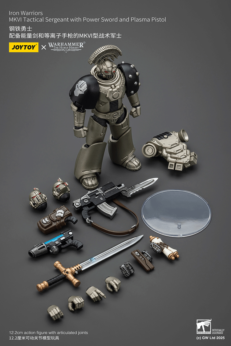 JoyToy Iron Warriors MKVI Tactical Sergeant (1/18 Scale) | Warmodels.co.uk