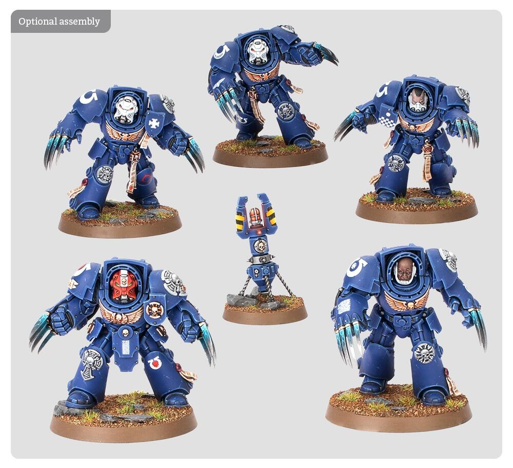 Terminator Assault Squad – Space Marines Melee Elite Kit | Warmodels.co.uk