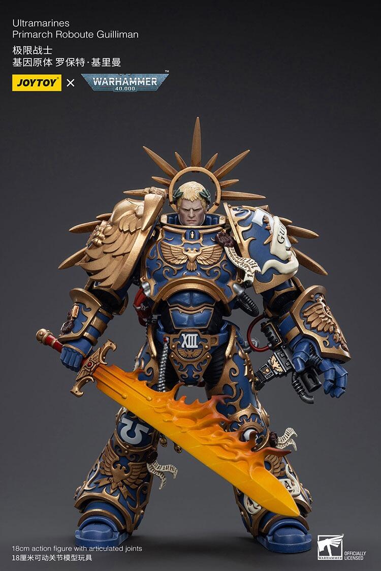 JoyToy Roboute Guilliman – Ultramarines Primarch (1/18 Scale ...