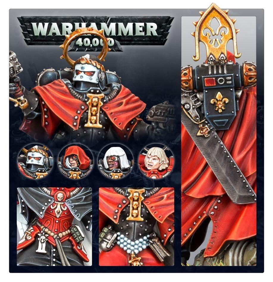 Canoness – Adepta Sororitas HQ Character | Warhammer 40K | Warmodels.co.uk