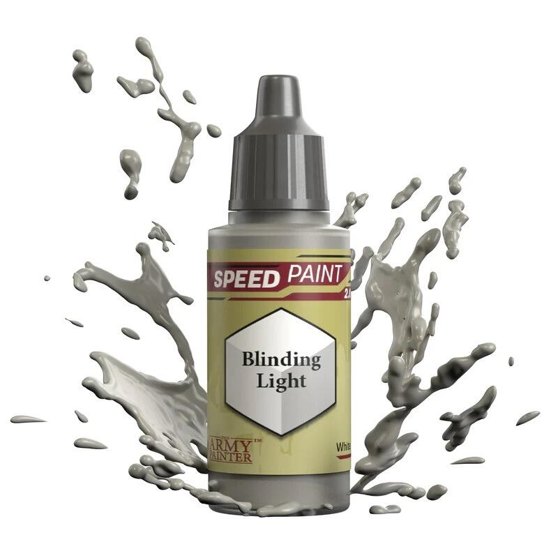 Army Painter Speedpaint: Blinding Light – Pale Metallic Gold One-Coat ...