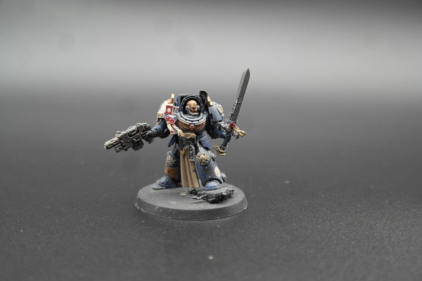 Pre-Loved Captain in Terminator Armour – Space Marines HQ | 40k