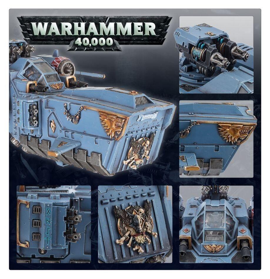 Space Wolves Stormfang Gunship & Stormwolf Assault Craft – Warhammer ...