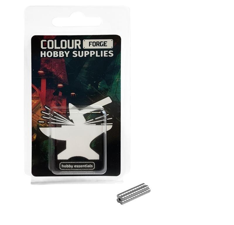 Colour Forge Neodymium Magnets 3x2mm (N52) – Pack of 50 | Hobby ...