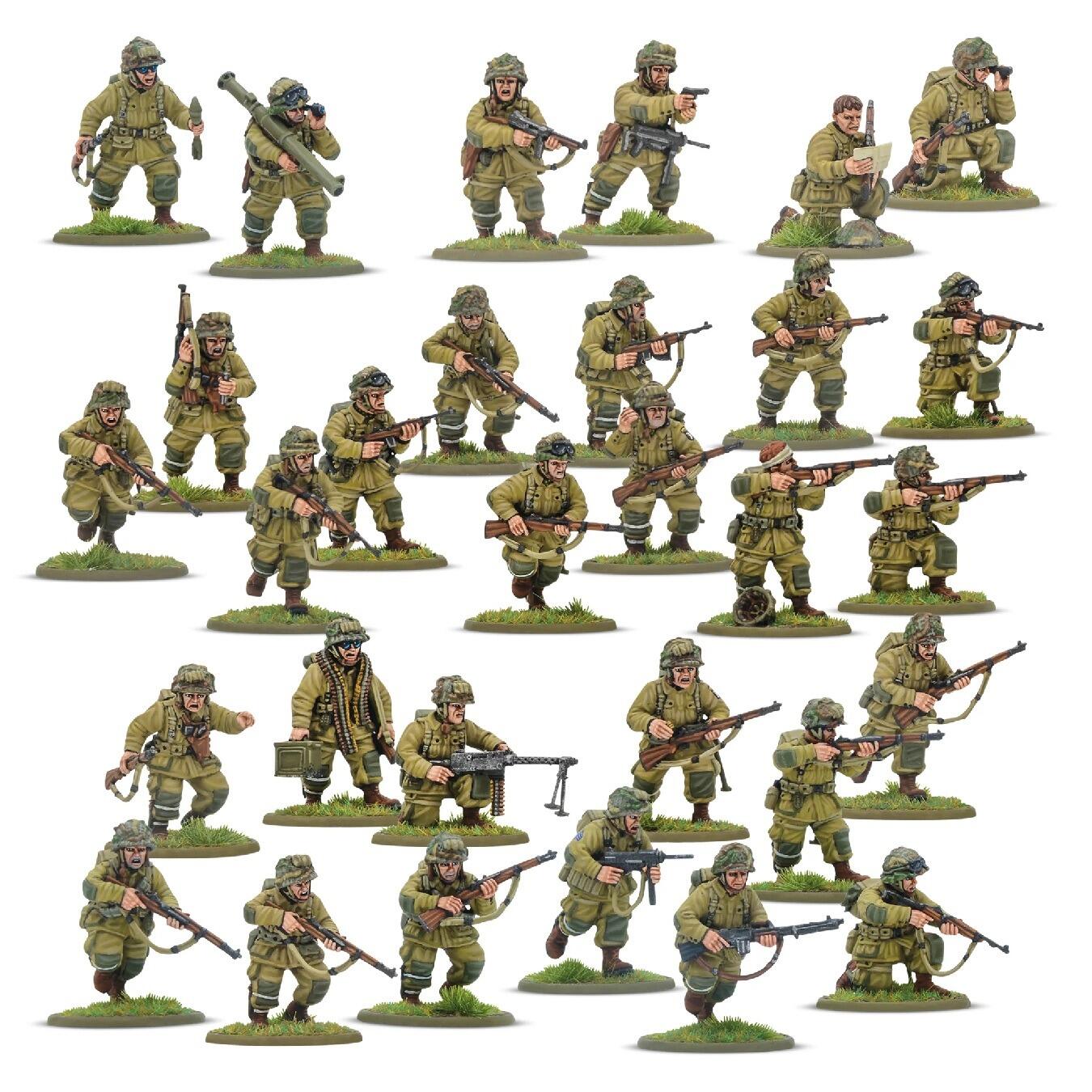 US Airborne (D-Day) Platoon – 28mm Bolt Action Miniatures | Warmodels
