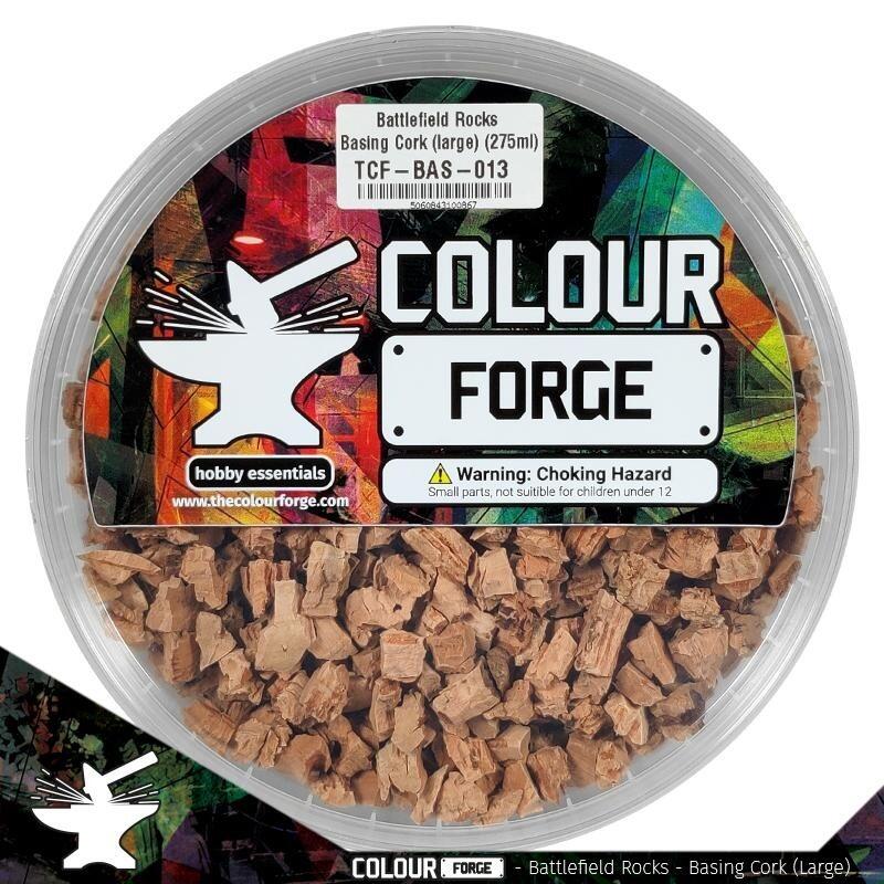 Basing Cork Large (275ml) – Battlefield Rocks | Scenic Terrain | Warmodels