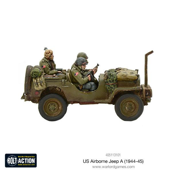 US Airborne Jeep (1944–45) – Bolt Action Allied Vehicle | Warmodels