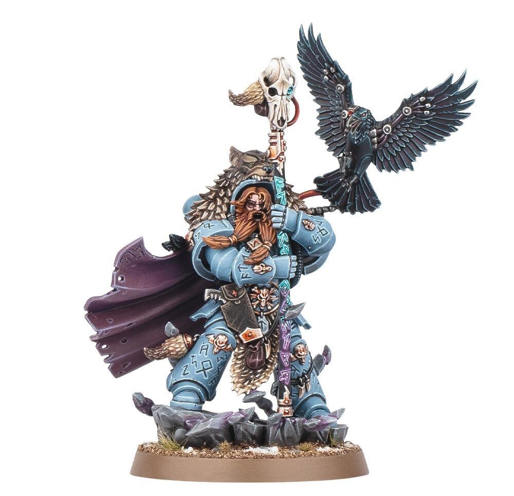 Njal Stormcaller – Space Wolves Rune Priest | Warhammer 40K | Warmodels