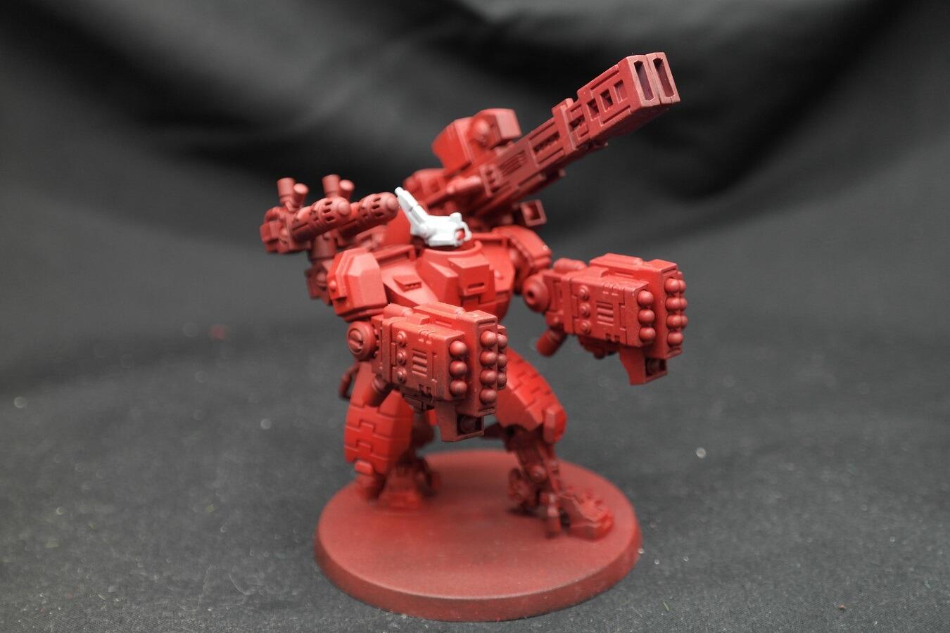 Pre-Loved T’au XV88 Broadside Battlesuit | Warhammer 40k ref 101