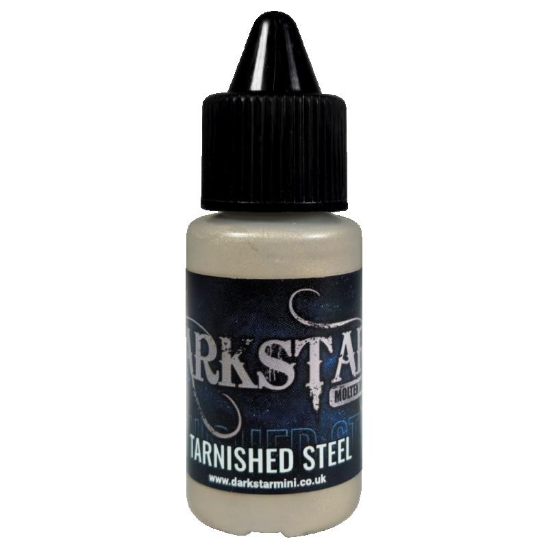 Darkstar: Tarnished Steel – Aged Steel Acrylic Paint for Miniatures