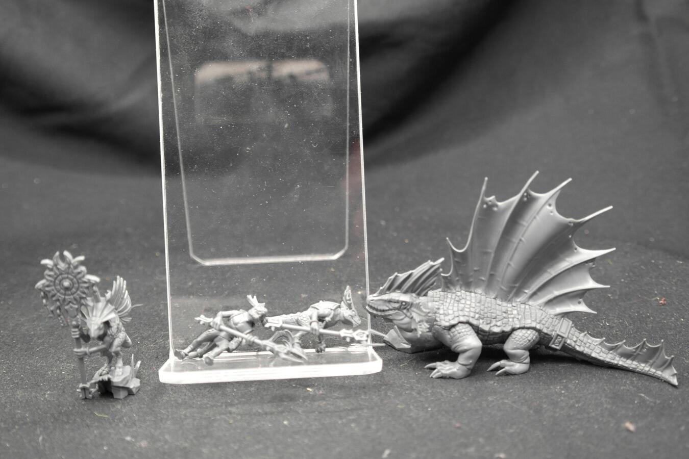 Pre-Loved Spawn of Chotec – Seraphon Salamander Beast | Warhammer AoS