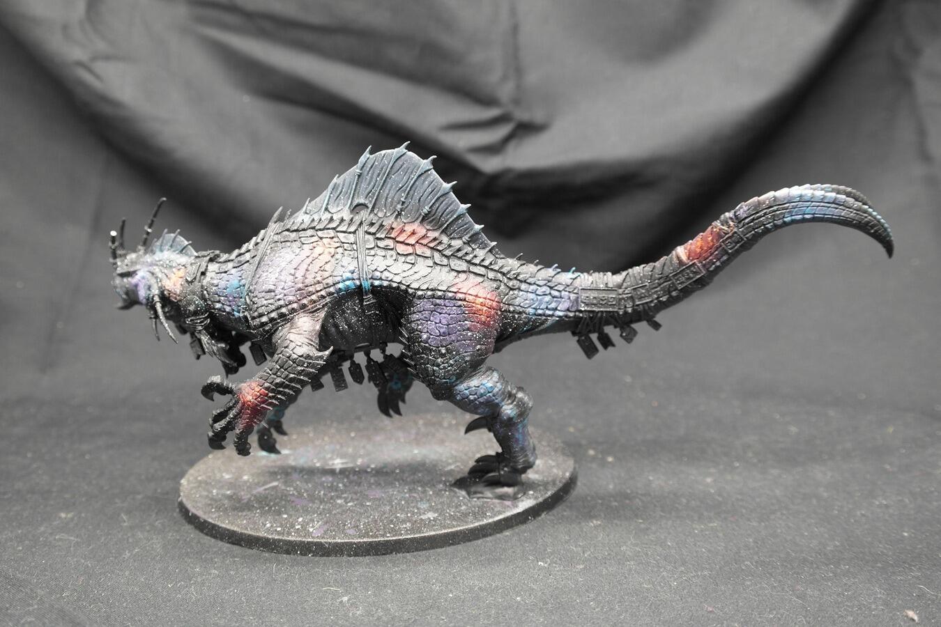 Pre-Loved Skink Oracle on Troglodon – Seraphon Hero Monster | Warhammer AoS