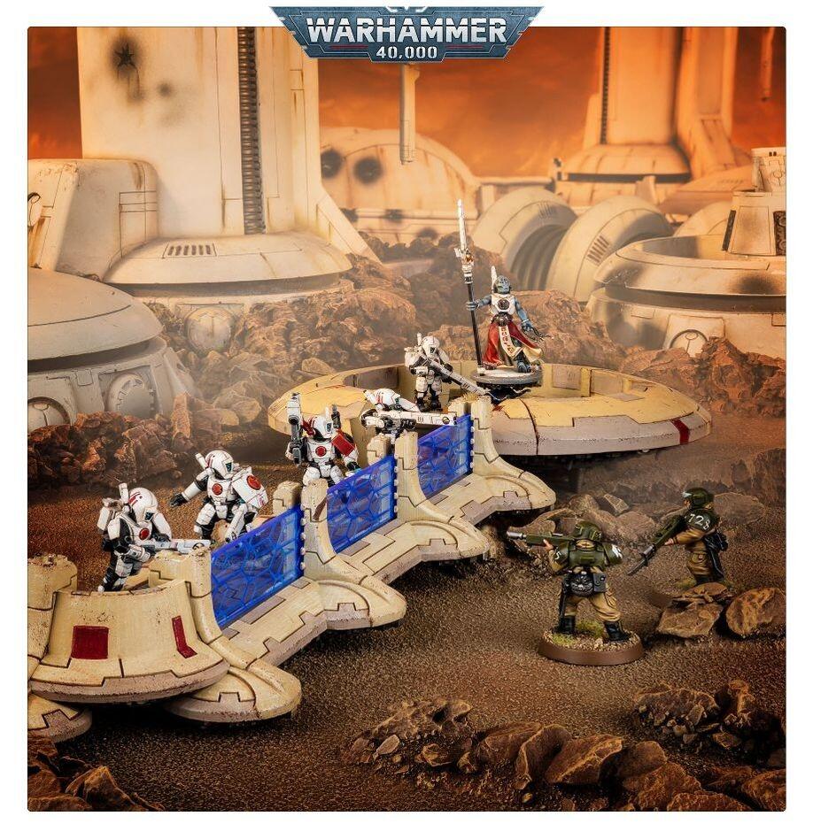 Tidewall Shieldline – T’au Empire Fortification | Warhammer 40k | Games ...