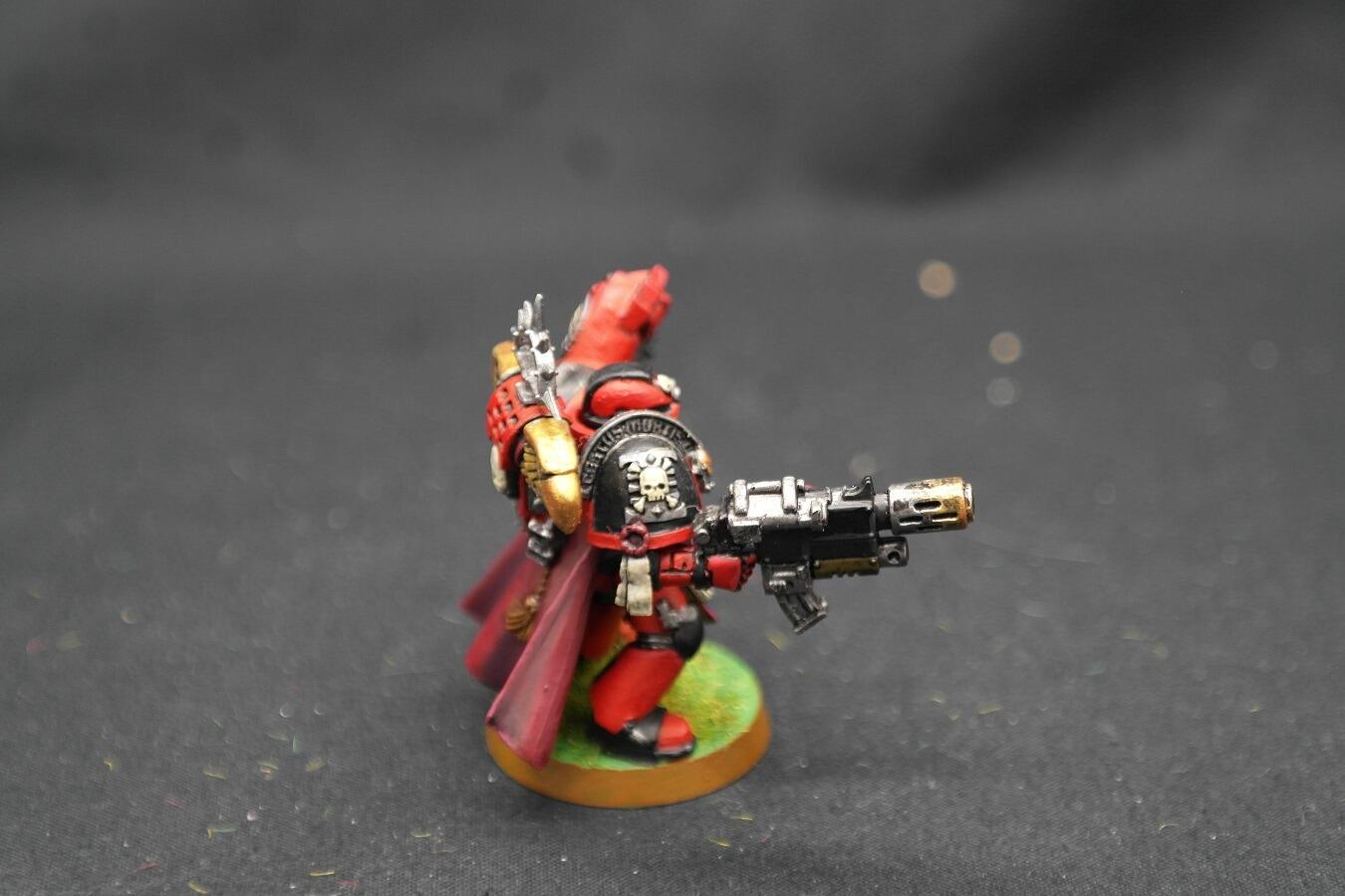 Pre-Loved Blood Angels Captain – Space Marines HQ | Warhammer 40k ...