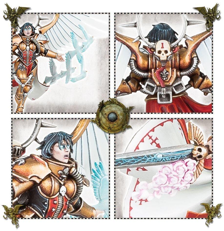 Celestine, the Living Saint – Adepta Sororitas HQ | Warhammer 40K ...