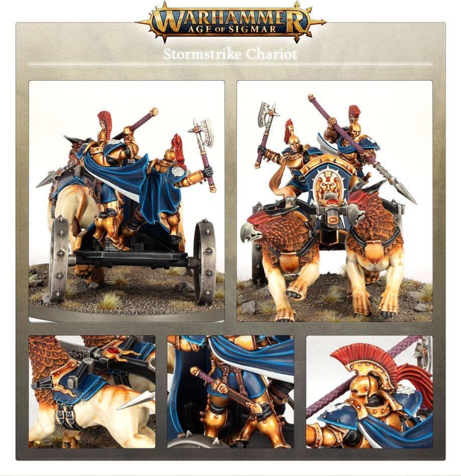 Stormstrike Chariot – Stormcast Eternals Unit | AoS | Warmodels.co.uk