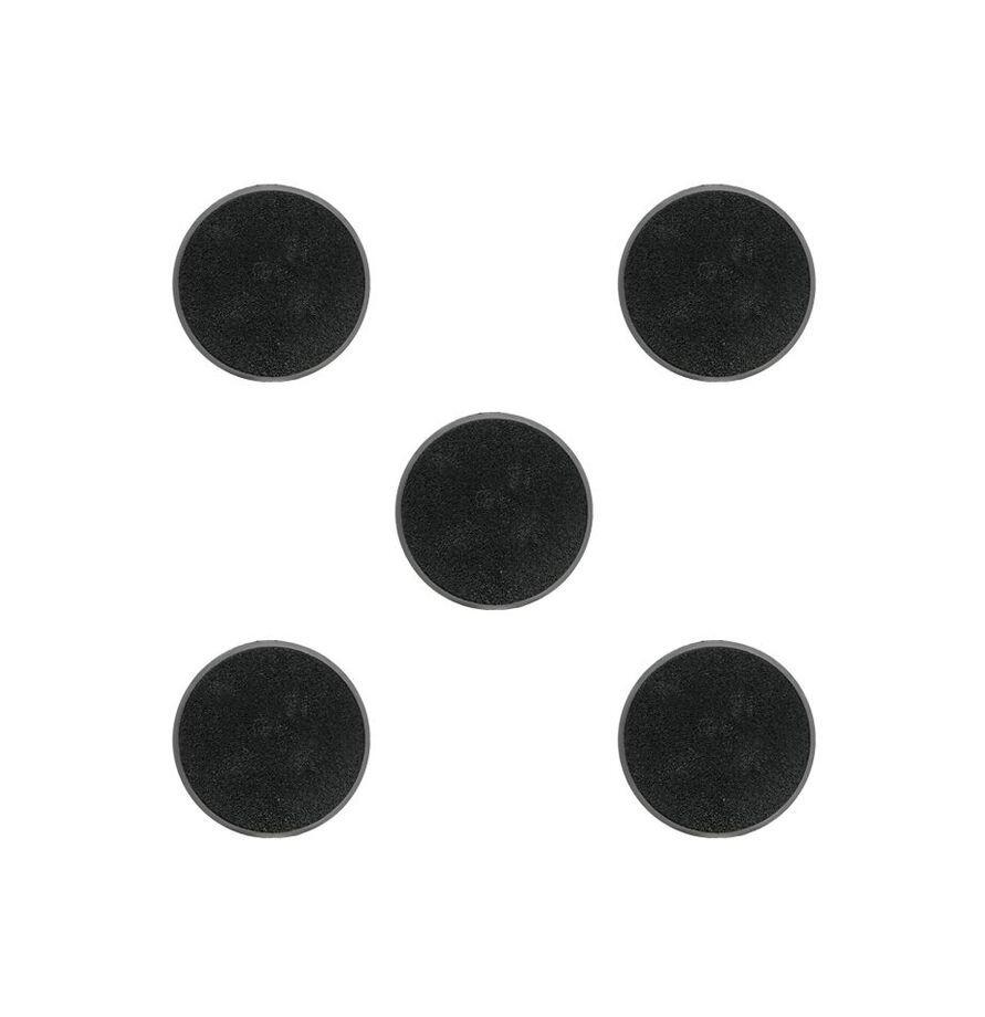 40mm round bases top view