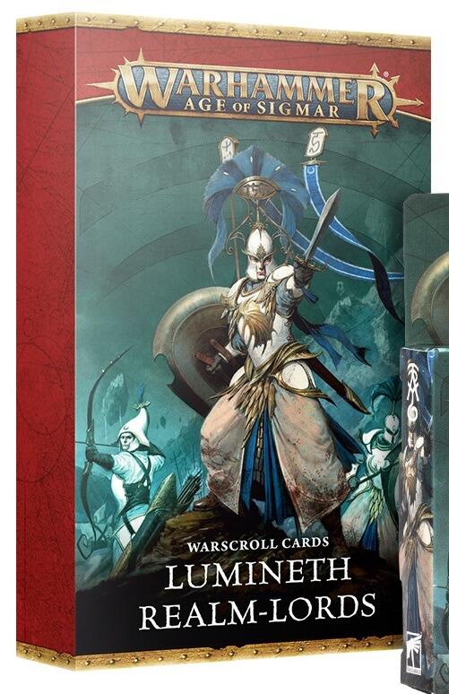 lumineth realm-lords warscroll cards, aos unit reference cards, age of ...